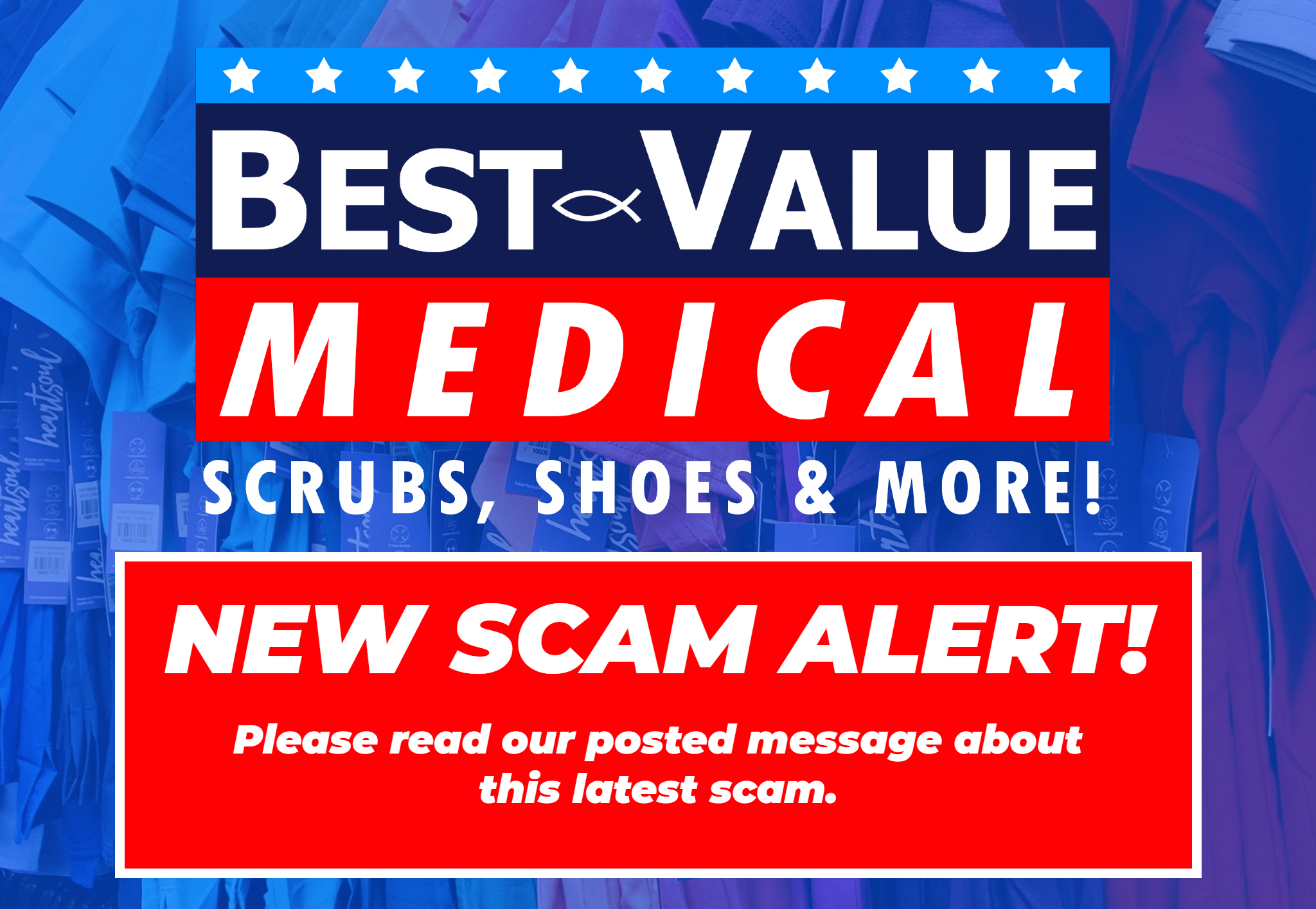 SCAM ALERTS - Best Value Medical